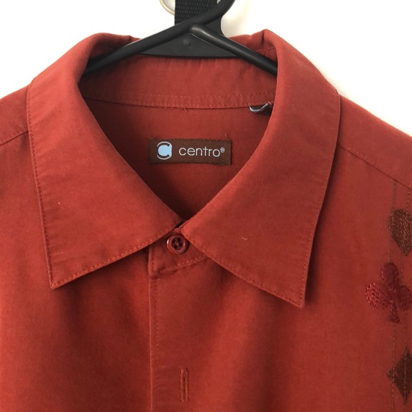 centro | Shirts | Mens Short Sleeve Dress Shirt | Poshmark